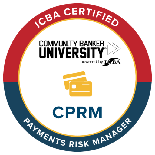 Certified Payments Risk Manager (CPRM) - Credly