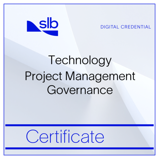 Technology: Project Management Governance Certificate - Credly