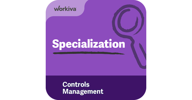 Controls Management Specialization - Credly