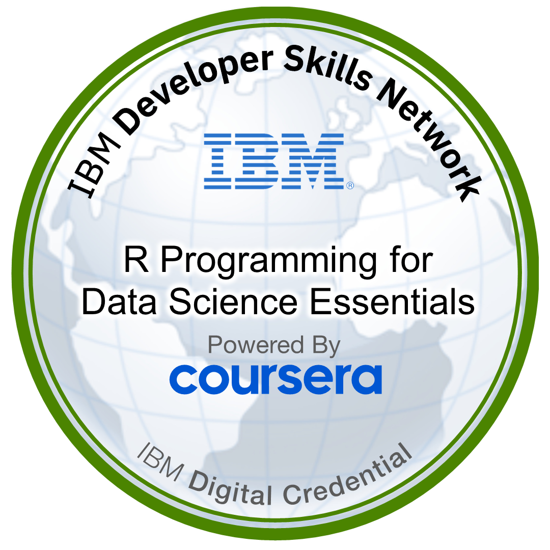 R Programming For Data Science Essentials Credly R Programming For Data Science Essentials Credly
