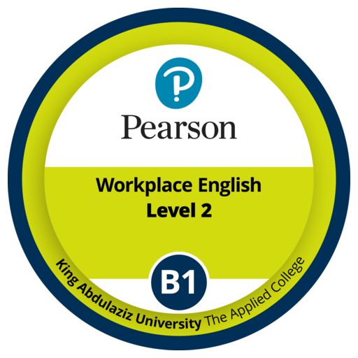 Workplace English Level 2 - Credly