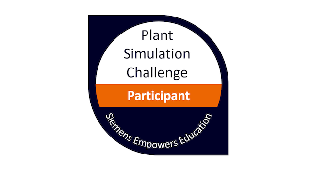 Plant Simulation Challenge Participant - Credly