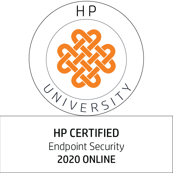 HP Certified – Endpoint Security [2020] ONLINE - Credly
