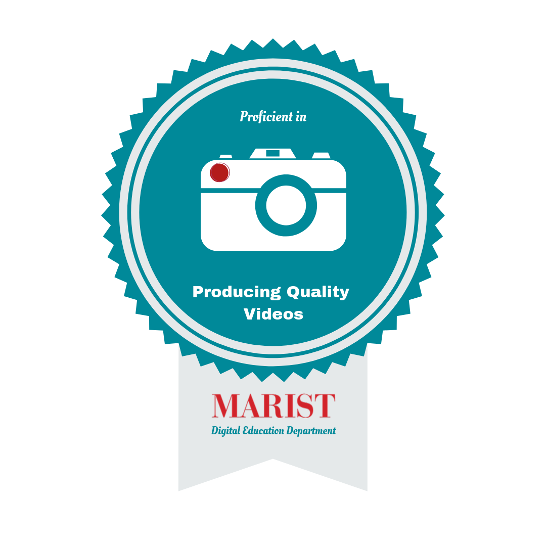 Producing Quality Videos - Credly