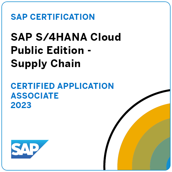 SAP Certified Application Associate - SAP S/4HANA Cloud - Public ...