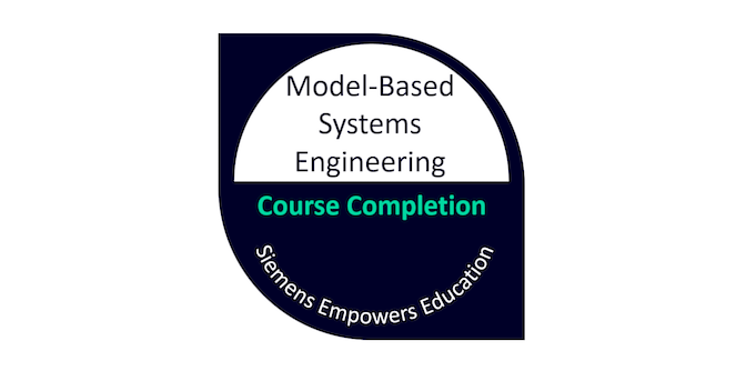 Introduction to Model- Based Systems Engineering Course - Credly