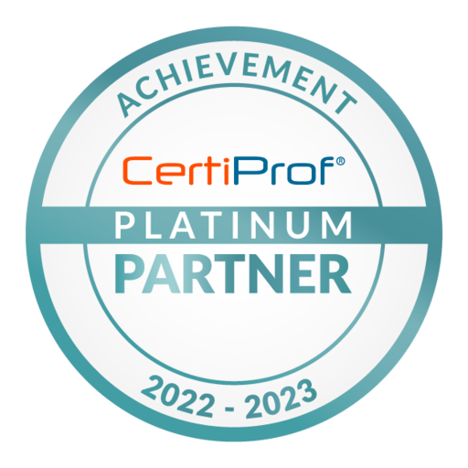 CertiProf Platinum Partner 2022-2023 - Credly