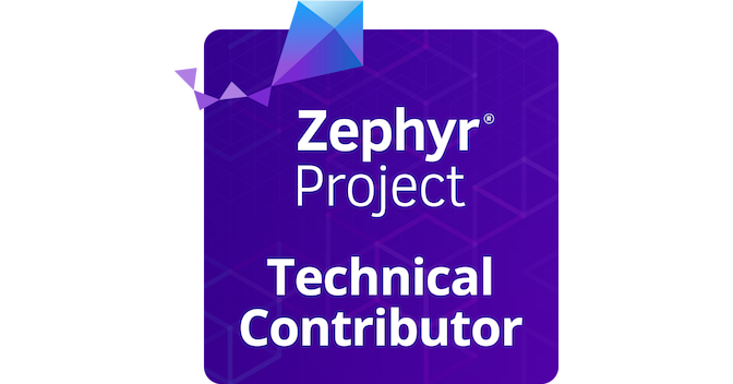 Zephyr Technical Contributor - Credly