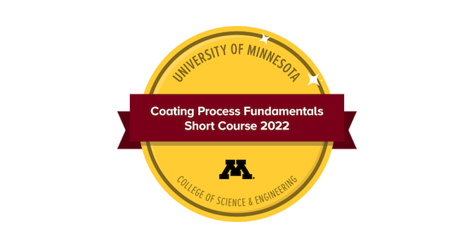 Coating Process Fundamentals Short Course 2022 - Credly