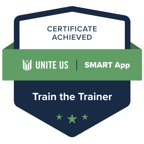 Unite Us Credential: SMART App Train the Trainer - Credly