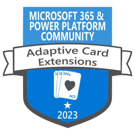 SPFx Adaptive Card Extensions - Microsoft 365 & Power Platform ...