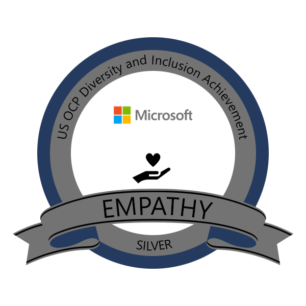 US OCP Diversity & Inclusion Empathy Badge - Credly