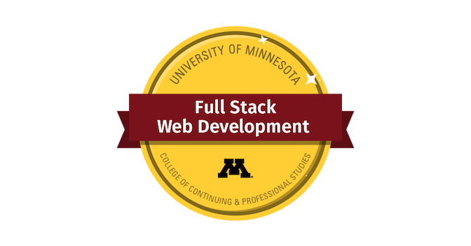 Full Stack Web Development Certificate (Coding Boot Camp) - Credly