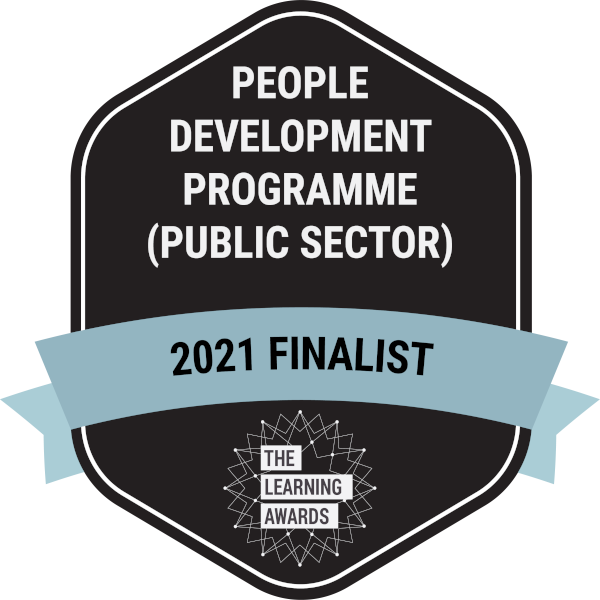 People Development Programme of the Year Public Sector - Finalist 2021 - Credly
