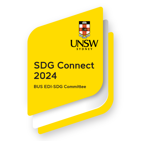 SDG Connect 2024: Bus EDI SDG Committee - Credly