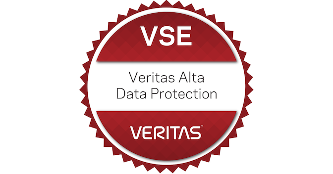 VSE Veritas Alta Data Protection - Credly