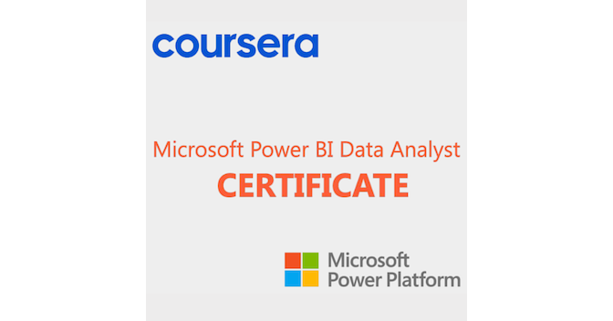 Microsoft Power BI Data Analyst Professional Certificate - Credly