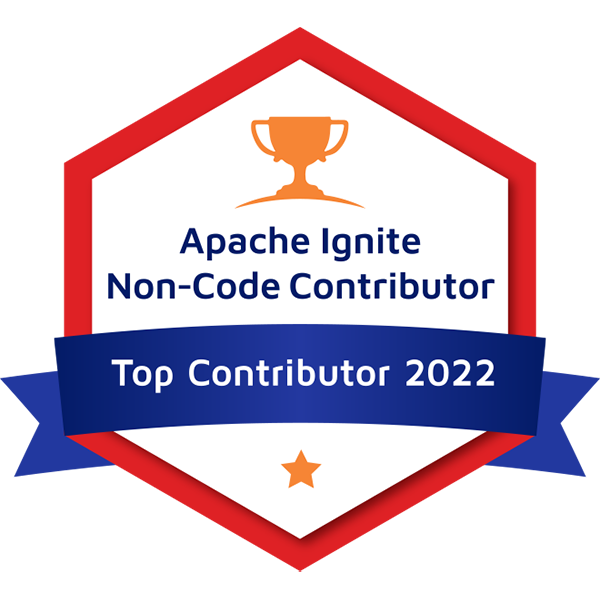 Apache Ignite ﻿﻿ Non-Code Contributors 2022 - Credly