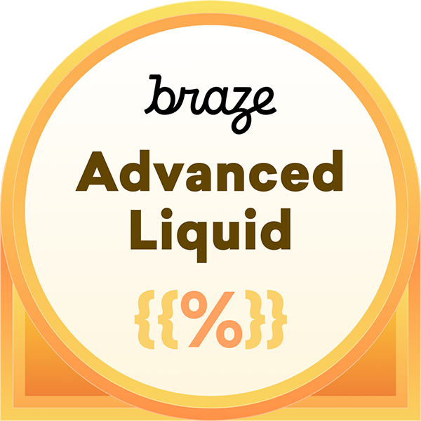 Liquid 102 | Advanced Personalization - Credly