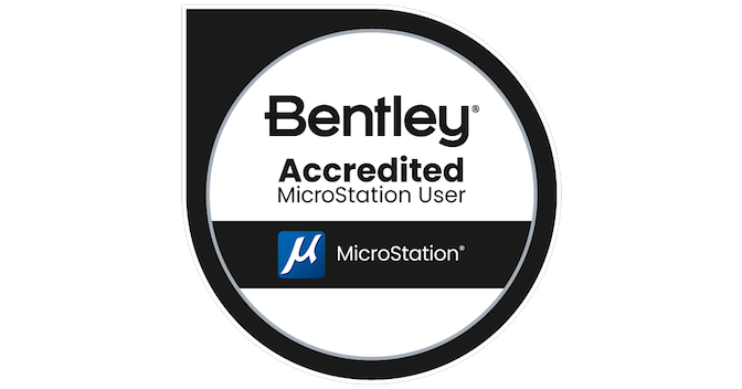 Bentley Accredited MicroStation User - Credly
