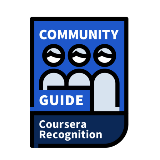 Coursera Community Statement of Accomplishment - Credly