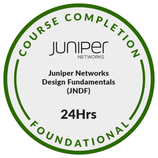 Juniper Networks Design Fundamentals (JNDF) - Credly
