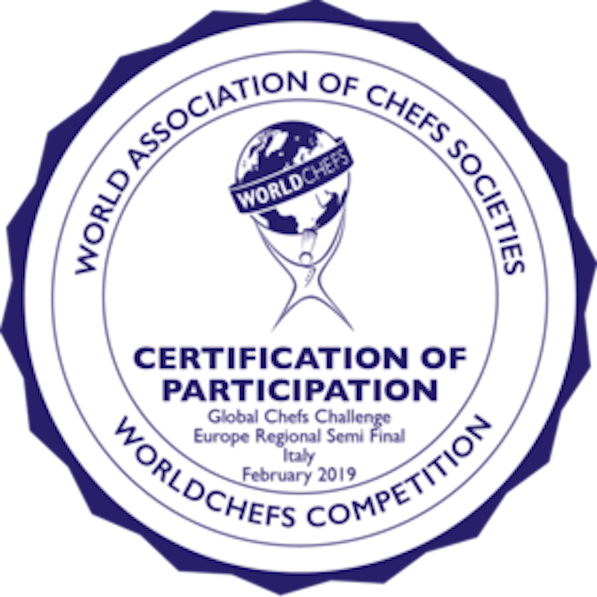 Global Chefs Challenge Europe: Regional Semi Final - Participant - Credly
