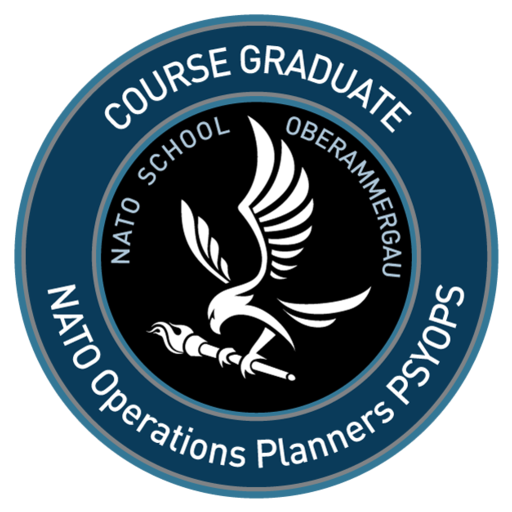 P3-08 NATO Operations Planners' PSYOPS Course - Credly