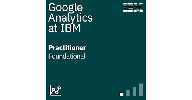 Google Analytics at IBM - Practitioner - Credly