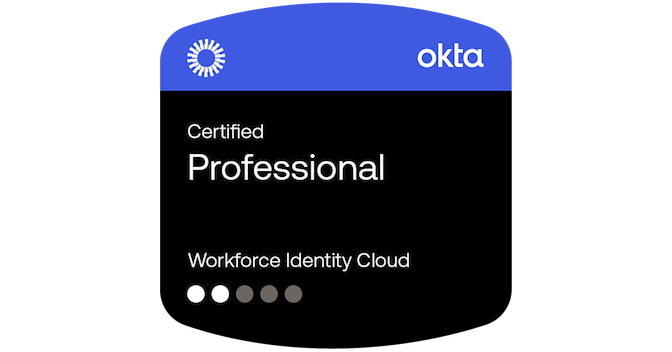 Okta Certified Professional - Credly