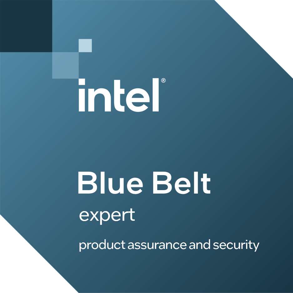 Product Assurance and Security Blue Belt - Credly