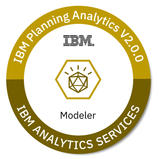 IBM Planning Analytics V2.0.0 Modeler - Credly
