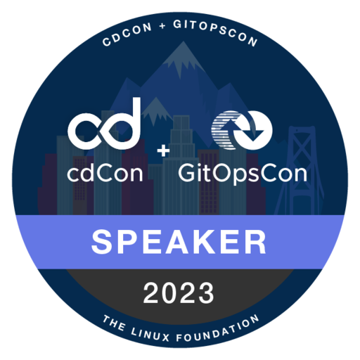 Speaker: cdCon + GitOpsCon 2023 - Credly