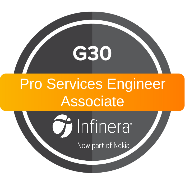 Infinera Certified Pro Services Engineer Associate - GX G30 Series - Credly