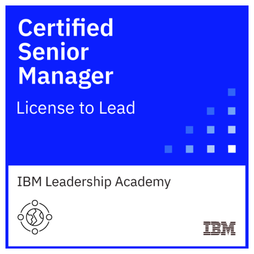 License to Lead - Senior Manager - Credly