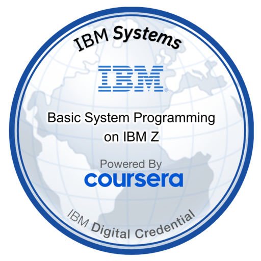 Basic System Programming on IBM Z - Credly
