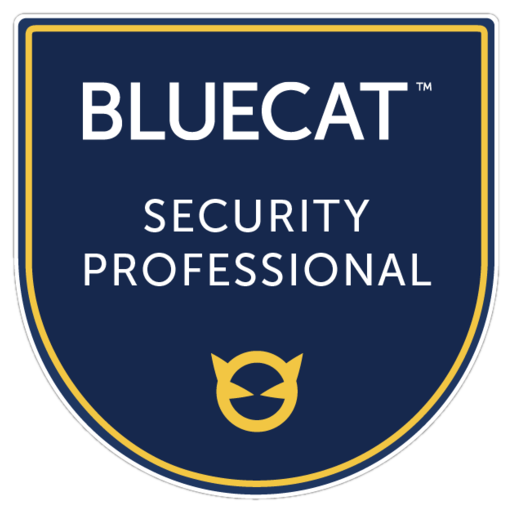 BlueCat Security Certified Professional - Credly