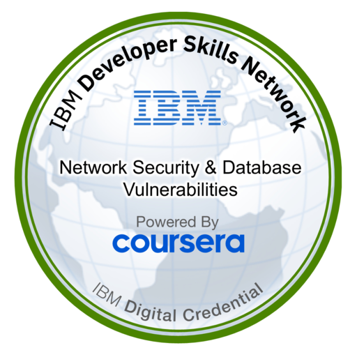 Network Security & Database Vulnerabilities - Credly