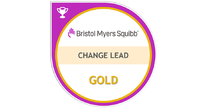 Change & Transformation Gold Certification - Credly