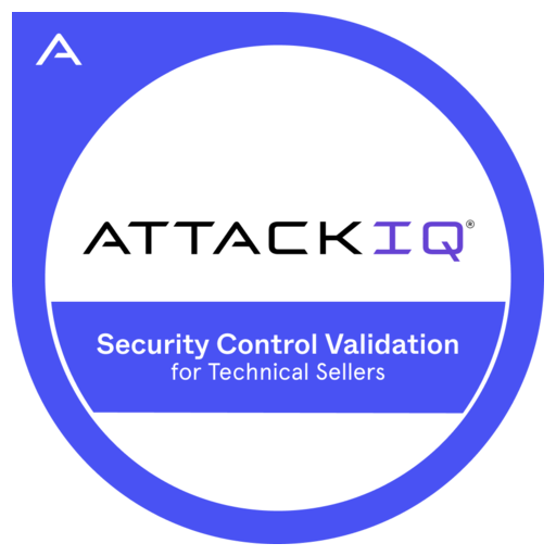 Security Control Validation for Technical Sellers - Credly