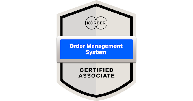 Order Management System Certified Associate - Credly