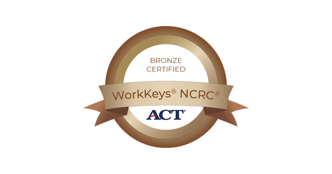 National Career Readiness Certificate (NCRC) Bronze - Credly