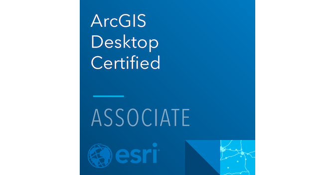 ArcGIS Desktop Associate 19-001 - Credly