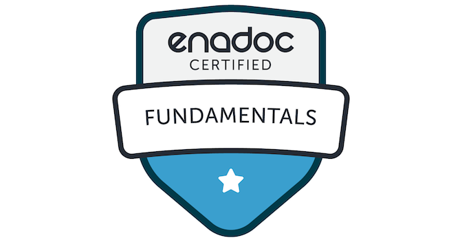 Enadoc Certified: Fundamentals - Credly