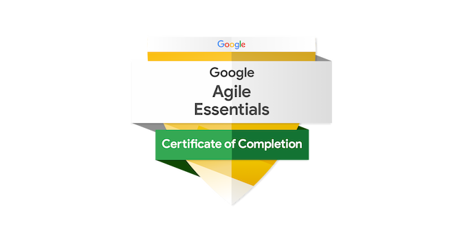 Google Agile Essentials - Credly