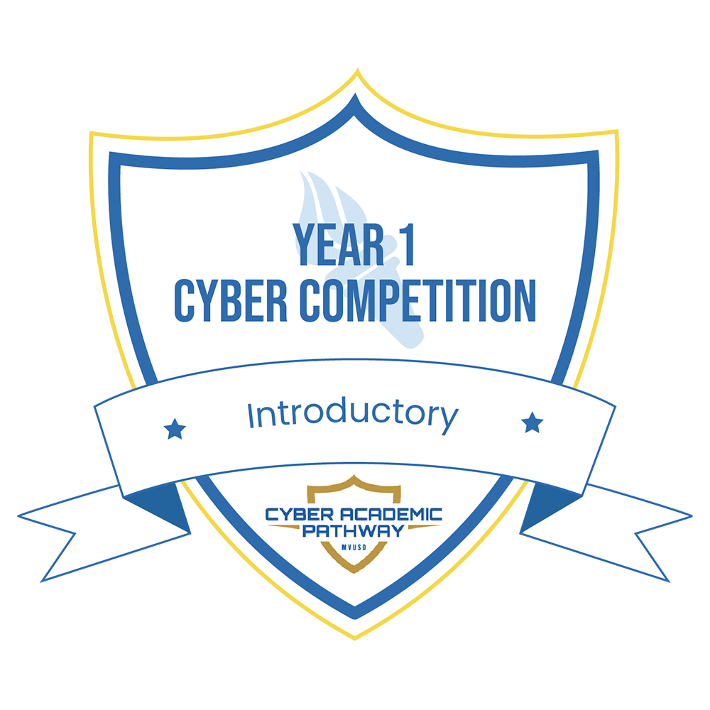 Year 1 Cyber Competition - Credly