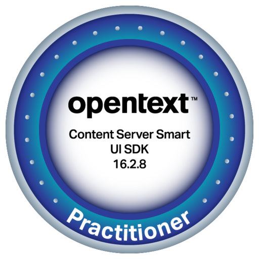 OpenText Practitioner - Content Server Smart UI SDK Workshop 16.2.8 ...