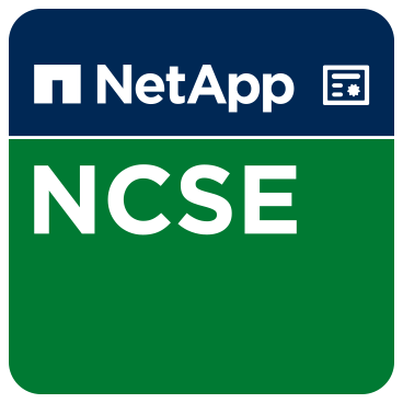 NetApp Certified Support Engineer - Credly
