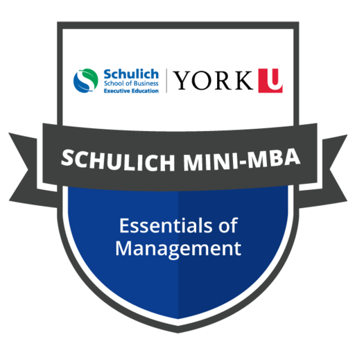 Schulich Mini-MBA: Essentials of Management - Credly