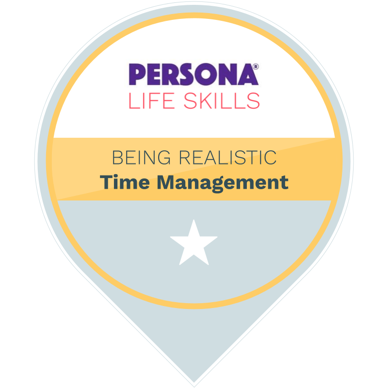 Persona Life Skills: Life Skill 3 – Time Management: Start Level - Credly